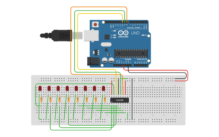 Circuit Design Aufgabe 2 Timo Amft Tinkercad