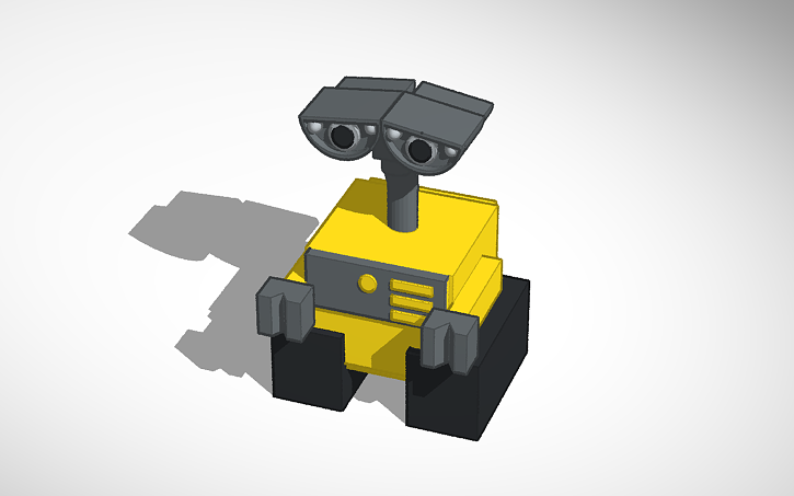 3D design Wall -E - Tinkercad
