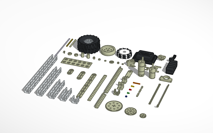 3D design Tetrix - FTC Parts - Tinkercad 3D design Tetrix - FTC Parts - Tinkercad
