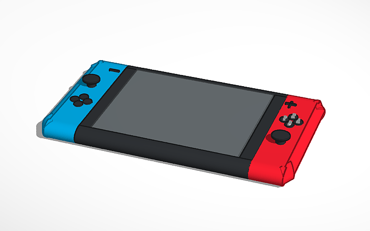 3D design Nintendo switch - Tinkercad