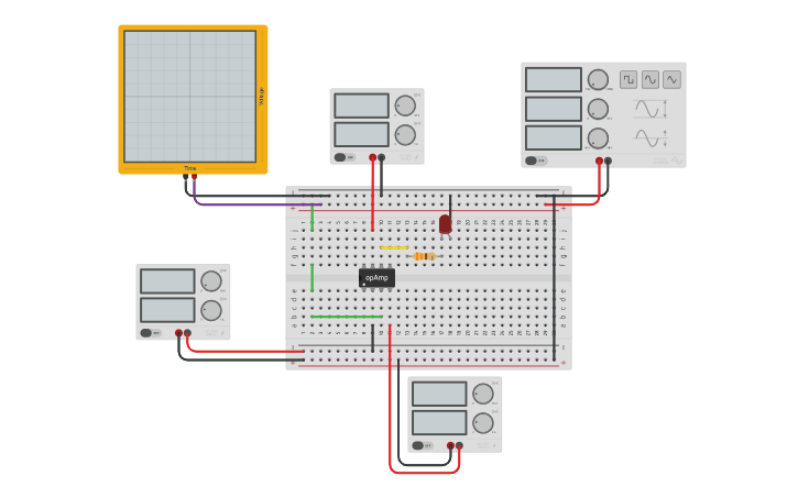 Circuit design Montaje 3 | Tinkercad