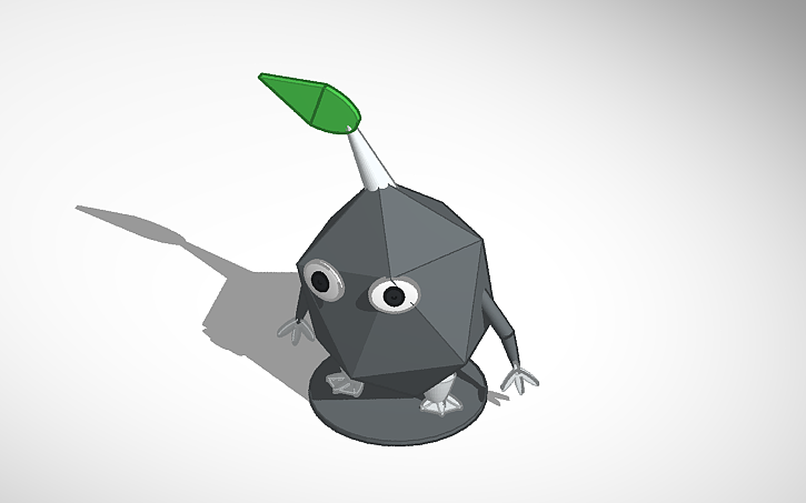 3D design Rock pikmin - Tinkercad
