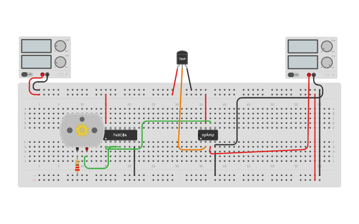 Circuit Design Fan Controller Tinkercad