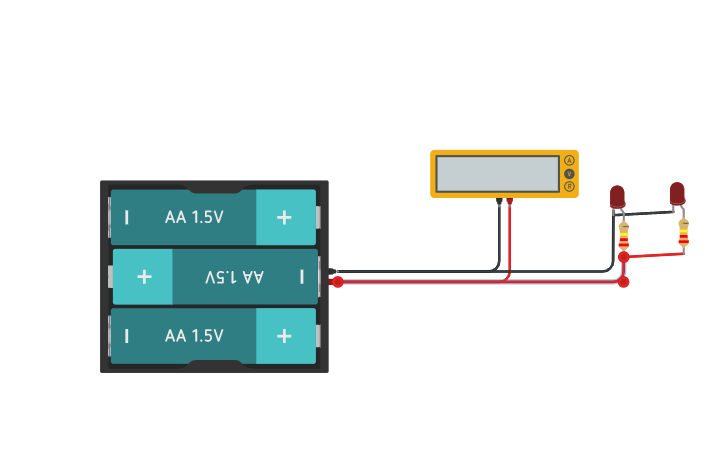 Circuit design 1.Circuitos basicos - Tinkercad