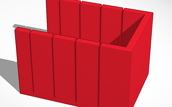 3D design Wavy Soap Cutter - Tinkercad