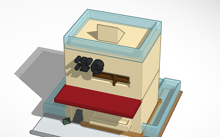 3D design :re Cafe | Tinkercad