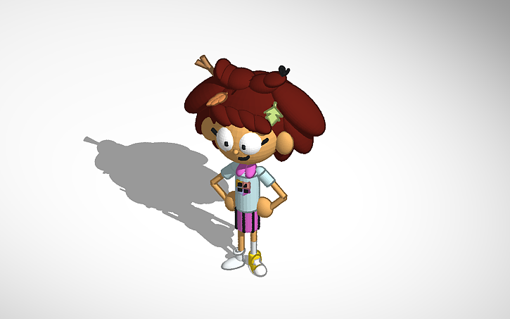 3D design Anne Boonchuy (Amphibia) - Tinkercad