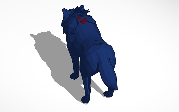 3D design death wolf | Tinkercad