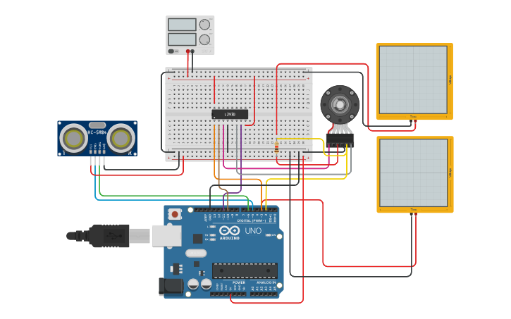 Circuit design PID - DC Motor - Tinkercad Circuit design PID - DC Motor - Tinkercad