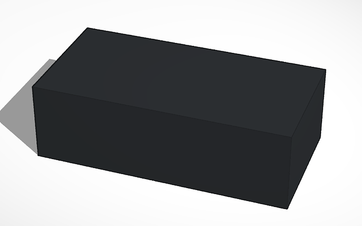 3D design Lazy Cut Bottom Electrical box | Tinkercad