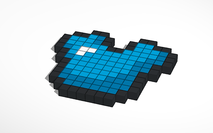 3D design diamonds armor - Tinkercad