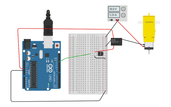 Circuit design Relays | Tinkercad