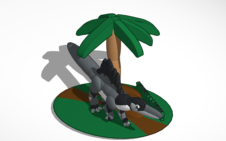 3D design Spinosaurus aegyticus | Tinkercad