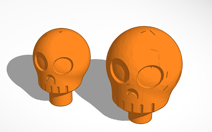 3D design MPSM Skully Spinner | Tinkercad