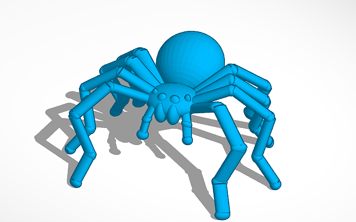 3D design Spider - Tinkercad