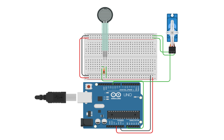 Circuit design Ladder | Tinkercad