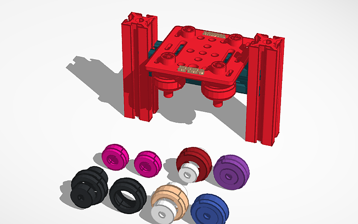 3D design V- SLOT WHEEL - Tinkercad