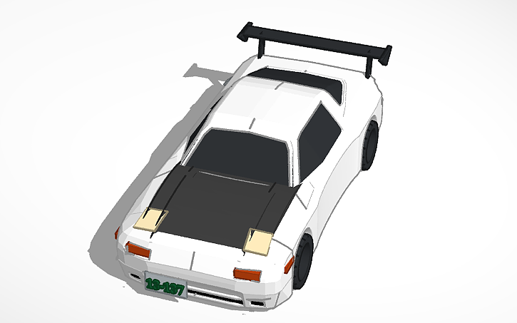 3D design Ryosuke Takahashi's Fifth stage Mazda RX7 FC - Tinkercad