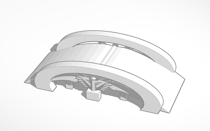 3D design Bridge - Tinkercad