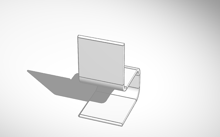 3D design Modern chair | Tinkercad