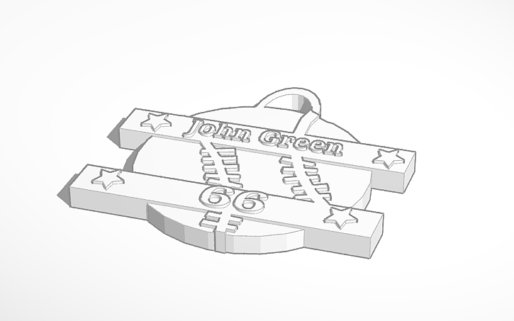 3D design baseball project | Tinkercad