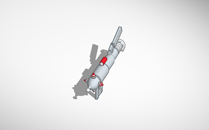 3D design tf2 cow mangler - Tinkercad