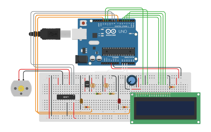 Circuit design IDS2 - CW3 - BONSAI CARE DEVICE | Tinkercad