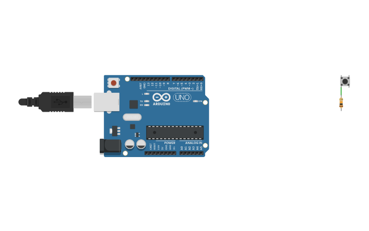 Circuit design For loop | Tinkercad