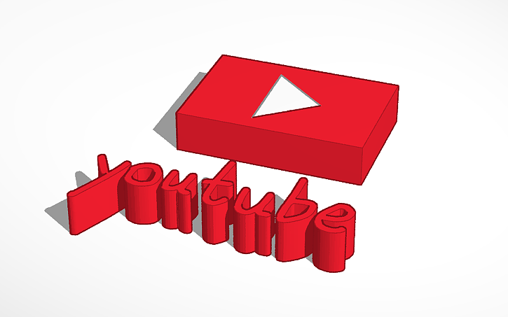 3D design YouTube | Tinkercad