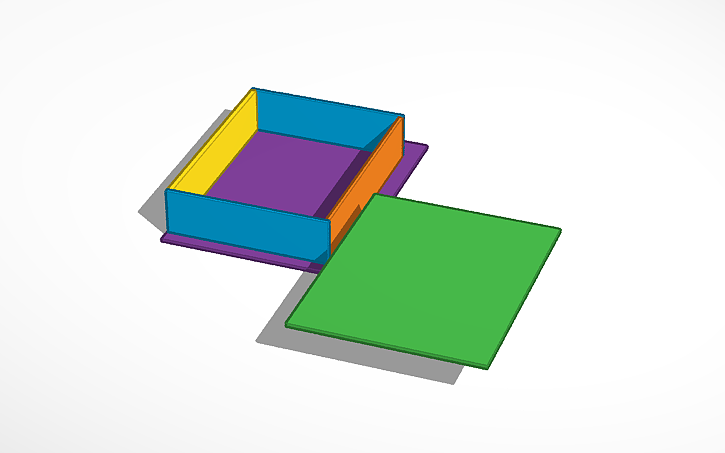 3D design Kutu - Tinkercad