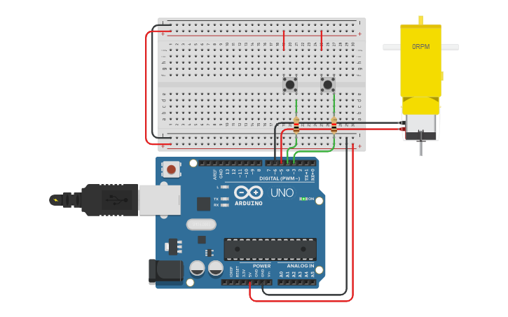 Circuit design Ejercicio 2 Tp2 | Tinkercad
