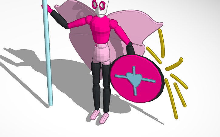 3D design Super Hero | Tinkercad