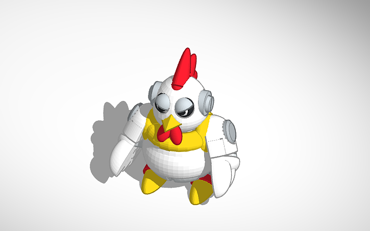 3D design Clucker (Outside the turret.) | Tinkercad
