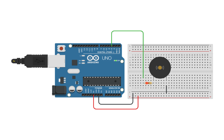 Circuit design SDAC Ficha 1 | Tinkercad