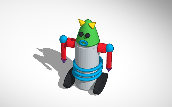 3D design Robottino | Tinkercad