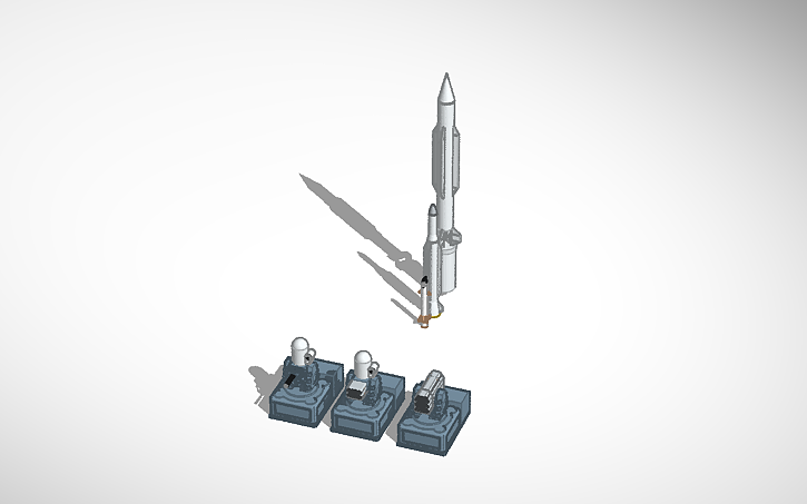 3D design American Air Defence - Tinkercad