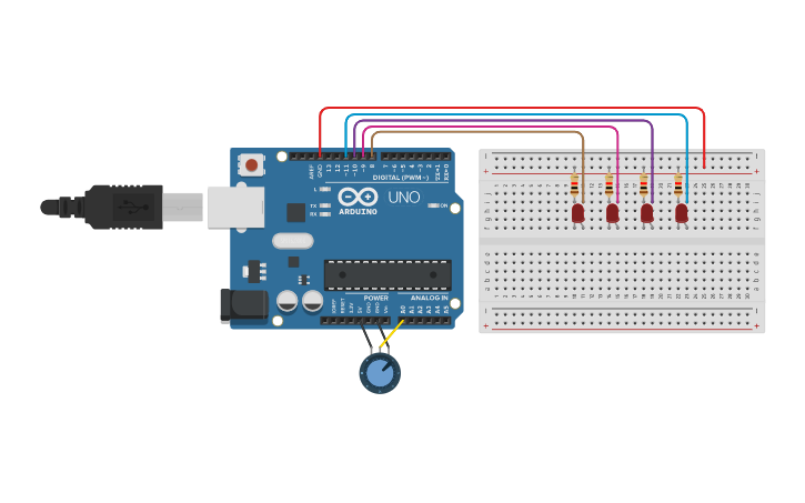 Circuit design Arduino Code to Manually Control the Brightness of LED ...