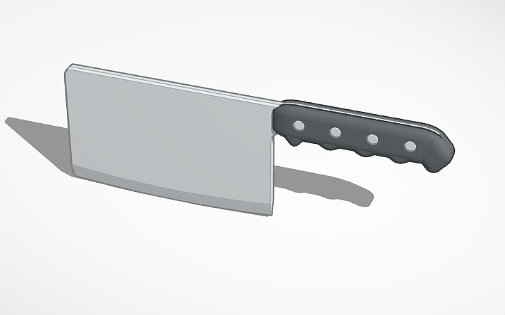 3D design Basic Cleaver - January 2024 - Tinkercad