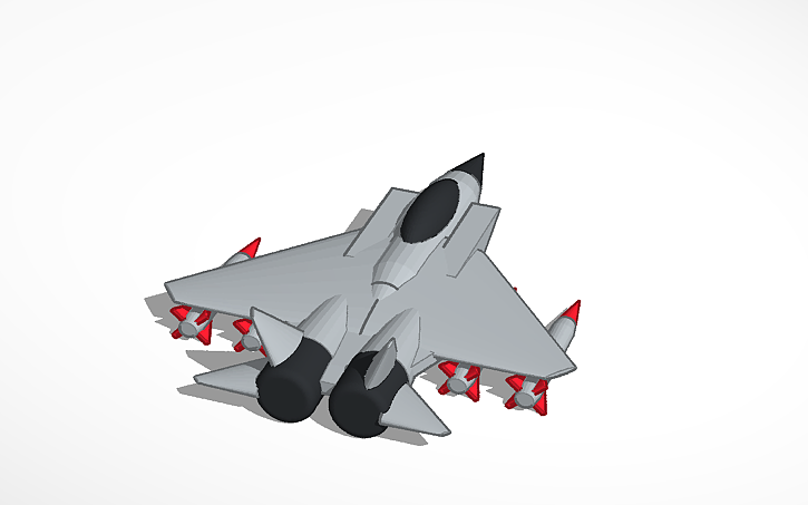 3D design jet | Tinkercad