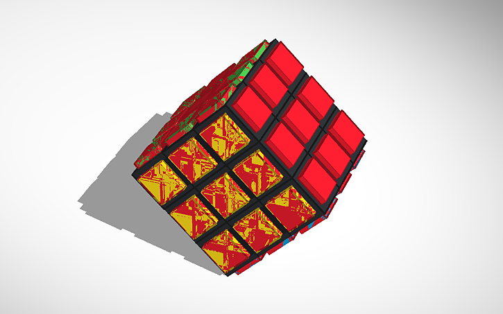 3D design Cubo Rubik | Tinkercad