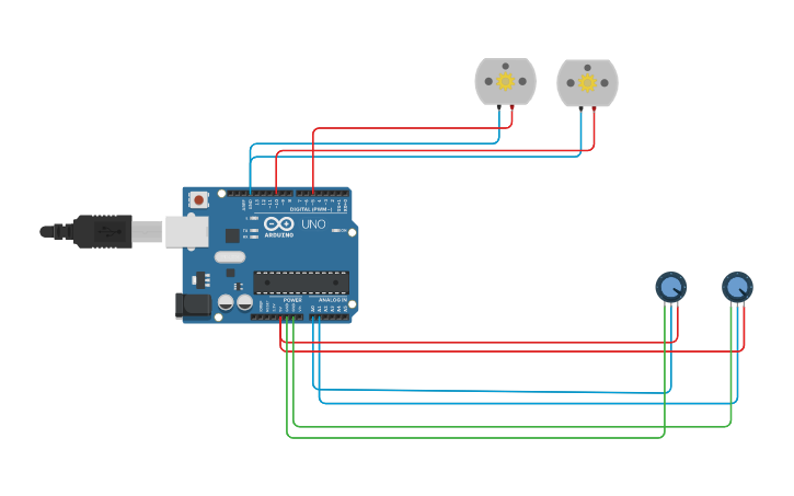 Circuit design DCMotor-25-ธนัญญา | Tinkercad