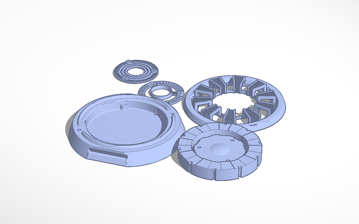 3D design Arc Reactor - Tinkercad