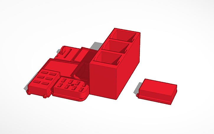 3D design USB cabinet NEW | Tinkercad