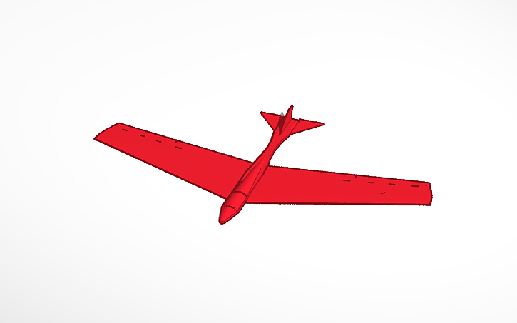 3D design WIP glider | Tinkercad