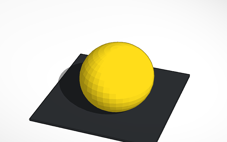 3D design Sun - Tinkercad