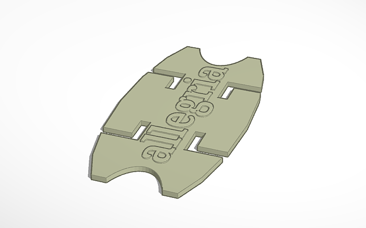 3D design porta cuffiette - Tinkercad