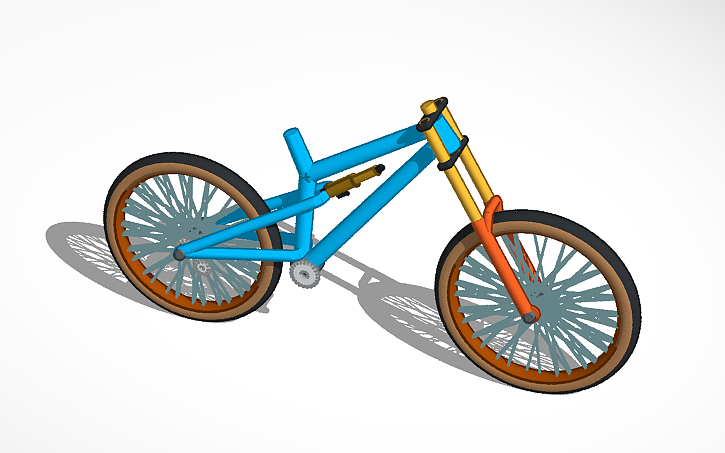3D design bike #1 (wip) - Tinkercad