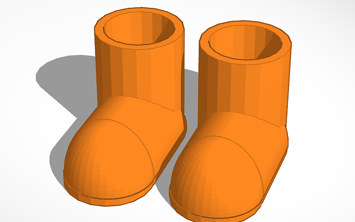 3D design shoes - Tinkercad