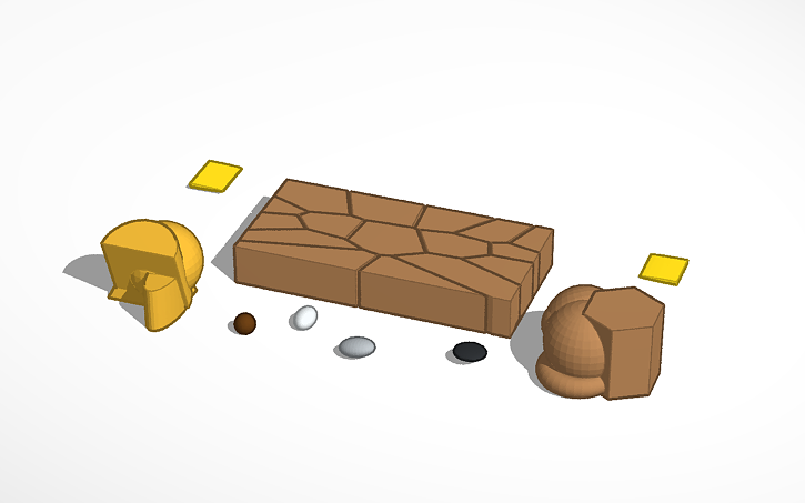 3D design Rocks - Tinkercad