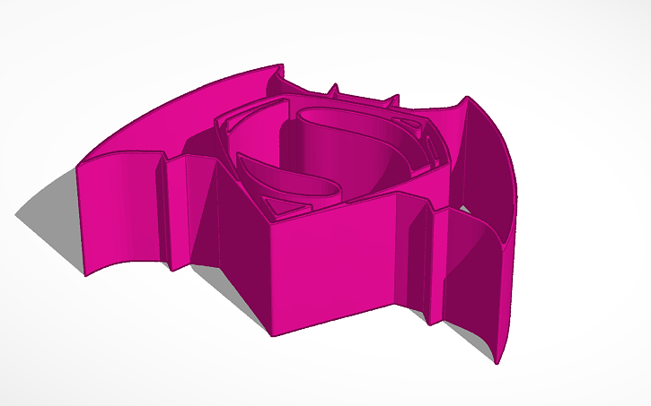 3D design Batman vs Superman - Tinkercad